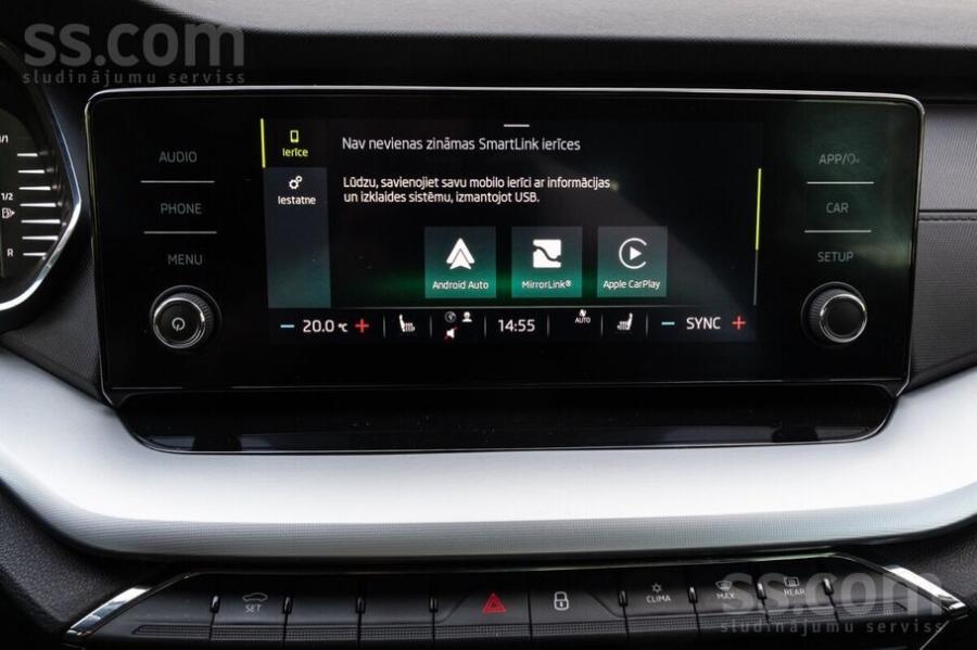 Balts Skoda Octavia 2021 Rīga, ar dzinēja tilpumu 2.00 L un nobraukumu 75 tūkst. km par 18950 €, foto 13 vietnē AUTOMOTO.COM.LV