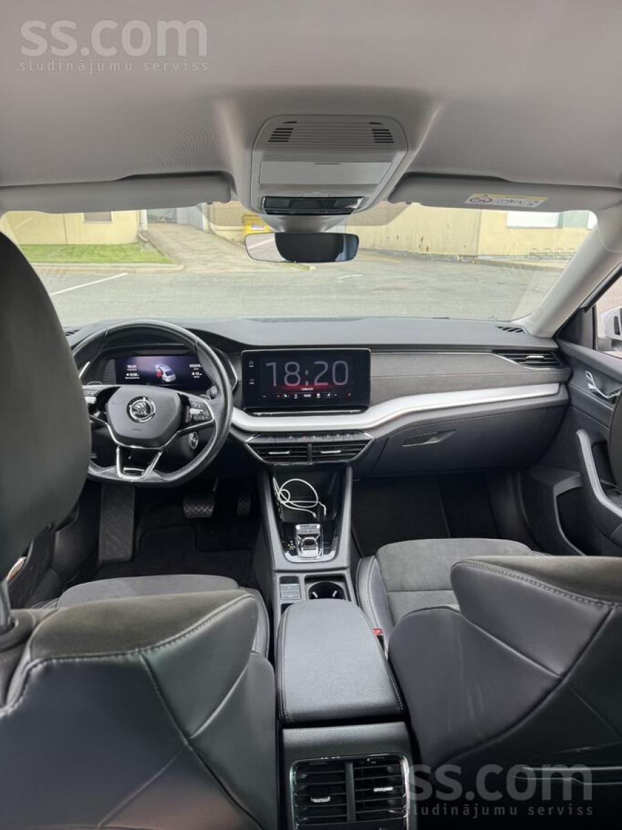 Balts Skoda Octavia 2021 Rīga, ar dzinēja tilpumu 1.50 L un nobraukumu 66 tūkst. km par 19990 €, foto 22 vietnē AUTOMOTO.COM.LV