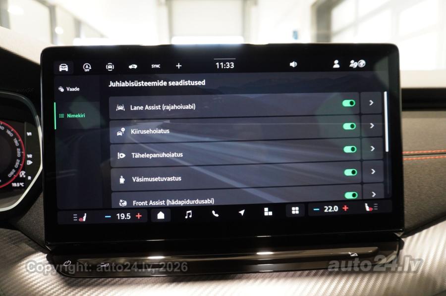 Balts Skoda Octavia 2024 Tallina, ar dzinēja tilpumu 2.00 L un nobraukumu 43 tūkst. km par 35900 €, foto 22 vietnē AUTOMOTO.COM.LV