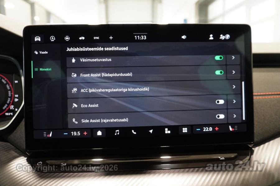 Balts Skoda Octavia 2024 Tallina, ar dzinēja tilpumu 2.00 L un nobraukumu 43 tūkst. km par 35900 €, foto 23 vietnē AUTOMOTO.COM.LV