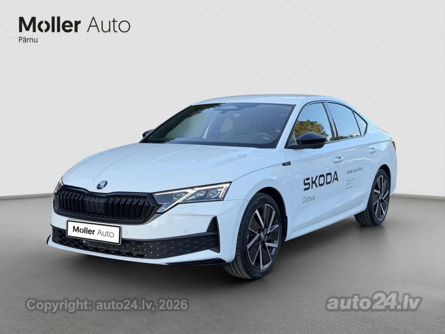 Balts Skoda Octavia 2026 Pērnava, ar dzinēja tilpumu 1.50 L un nobraukumu 3 tūkst. km par 36900 €, foto 1 vietnē AUTOMOTO.COM.LV