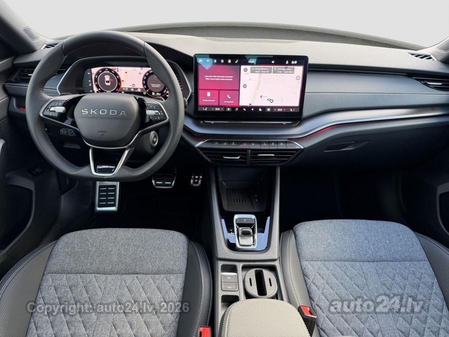 Balts Skoda Octavia 2026 Pērnava, ar dzinēja tilpumu 1.50 L un nobraukumu 3 tūkst. km par 36900 €, foto 8 vietnē AUTOMOTO.COM.LV
