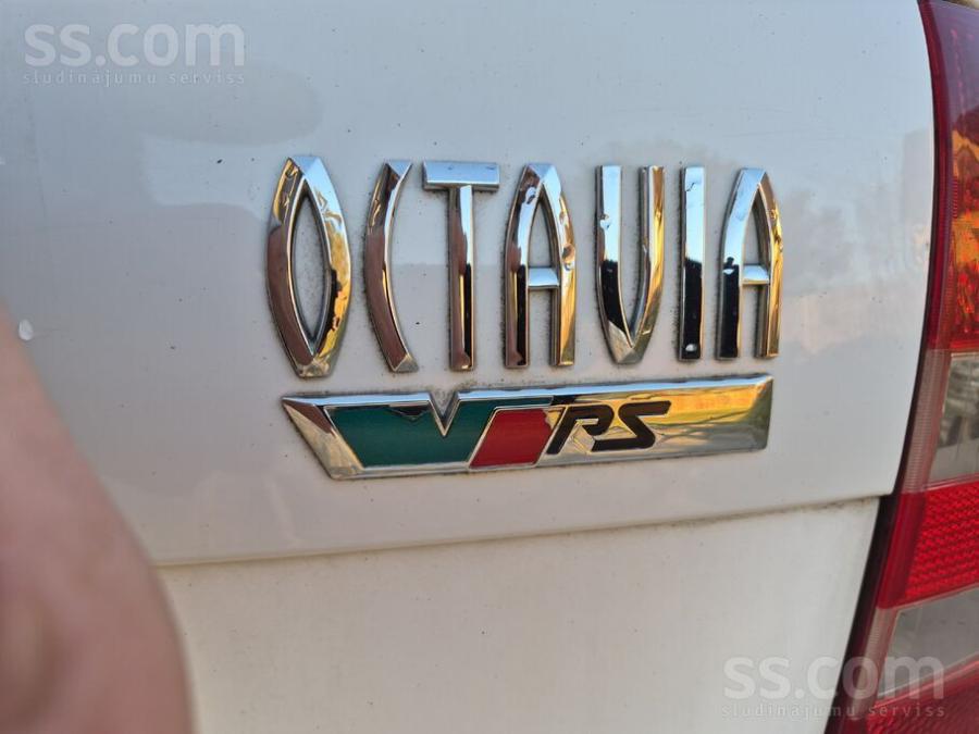 White Skoda Octavia 2008 in Riga, with an engine capacity of 2.00 L and mileage of 302 thousand km for 2000 €, photo 7 on AUTOMOTO.COM.LV