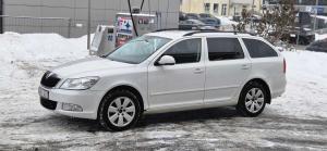 White Skoda Octavia 2011 in Vilnius, with an engine capacity of 1.97 L and mileage of 366 thousand km for 2300 €, photo 8 on AUTOMOTO.COM.LV