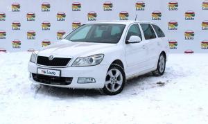Balts Skoda Octavia 2012 Viļņa, ar dzinēja tilpumu 1.60 L un nobraukumu 304 tūkst. km par 5390 €, foto  vietnē AUTOMOTO.COM.LV