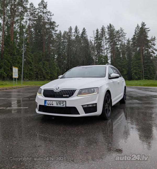 White Skoda Octavia 2013 in Tallinn, with an engine capacity of 2.00 L and mileage of 185 thousand km for 10800 €, photo 1 on AUTOMOTO.COM.LV