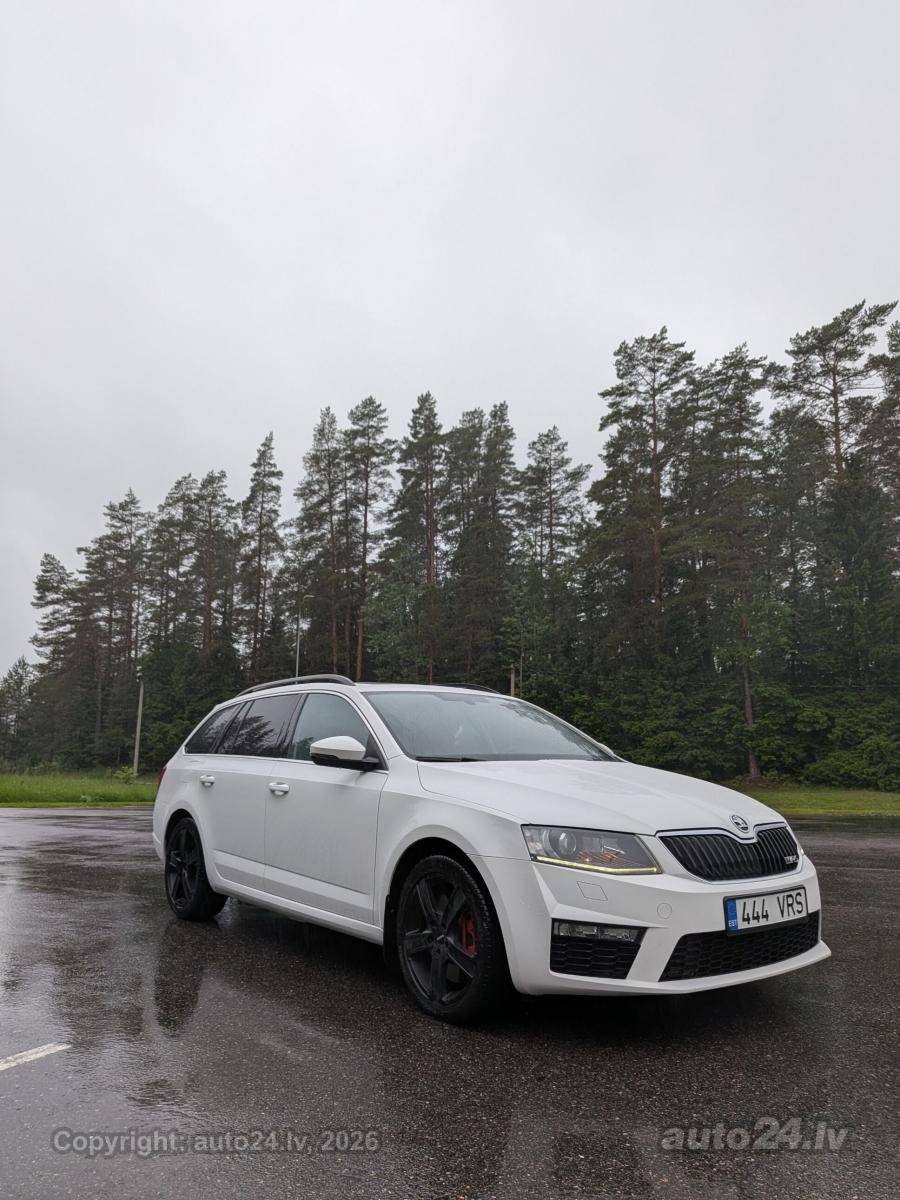 White Skoda Octavia 2013 in Tallinn, with an engine capacity of 2.00 L and mileage of 185 thousand km for 10800 €, photo 6 on AUTOMOTO.COM.LV