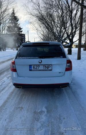 White Skoda Octavia 2014 in Tallinn, with an engine capacity of 2.00 L and mileage of 208 thousand km for 11500 €, photo 2 on AUTOMOTO.COM.LV