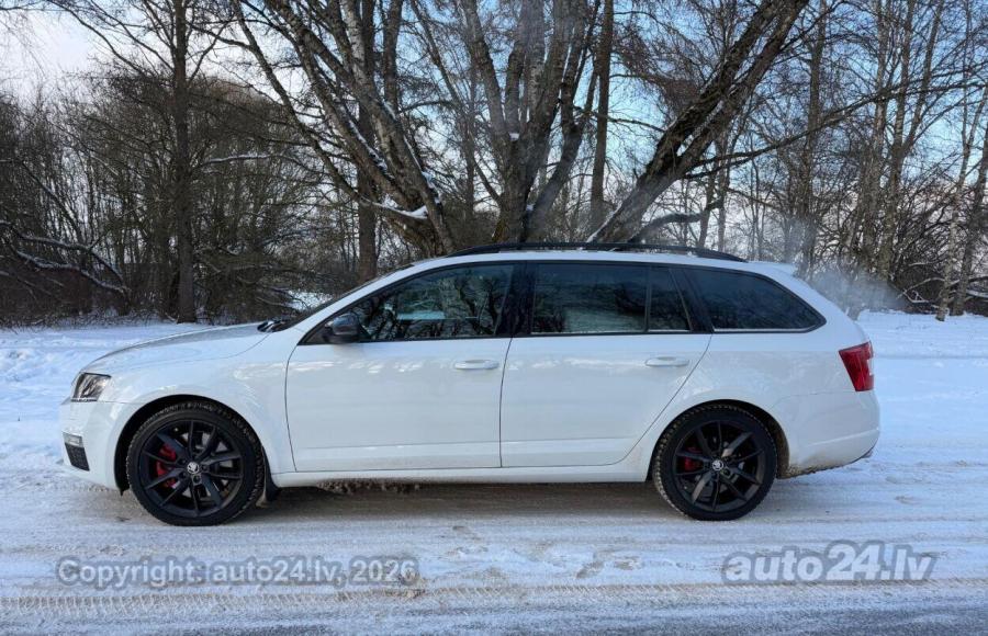 White Skoda Octavia 2014 in Tallinn, with an engine capacity of 2.00 L and mileage of 208 thousand km for 11500 €, photo 3 on AUTOMOTO.COM.LV