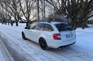 White Skoda Octavia 2014 in Tallinn, with an engine capacity of 2.00 L and mileage of 208 thousand km for 11500 €, photo 5 on AUTOMOTO.COM.LV