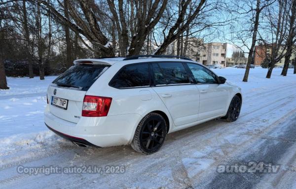 White Skoda Octavia 2014 in Tallinn, with an engine capacity of 2.00 L and mileage of 208 thousand km for 11500 €, photo 8 on AUTOMOTO.COM.LV