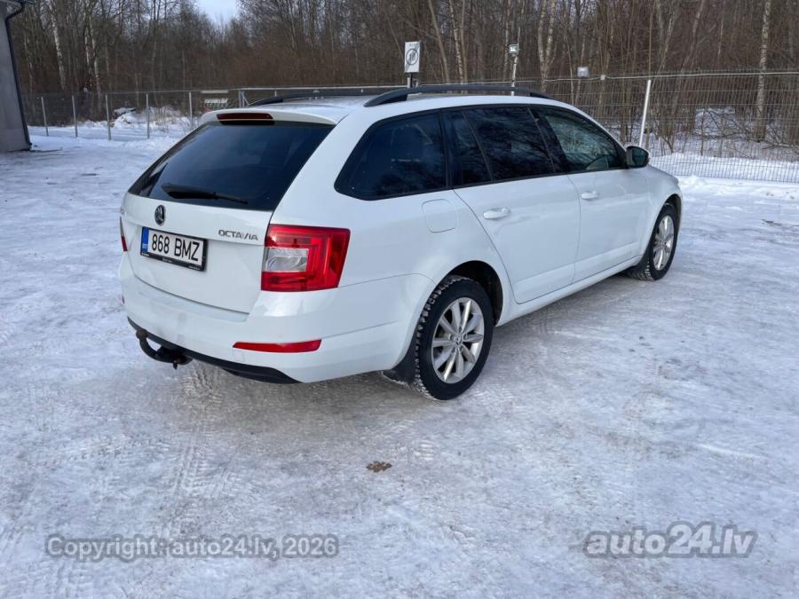 White Skoda Octavia 2014 in Parnu, with an engine capacity of 1.40 L and mileage of 304 thousand km for 2990 €, photo 3 on AUTOMOTO.COM.LV