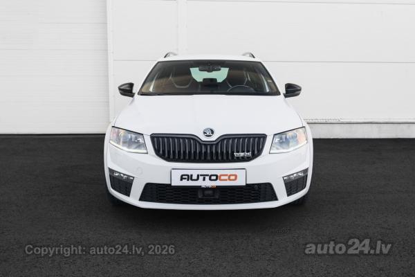 White Skoda Octavia 2014 in Tallinn, with an engine capacity of 2.00 L and mileage of 296 thousand km for 9499 €, photo 2 on AUTOMOTO.COM.LV
