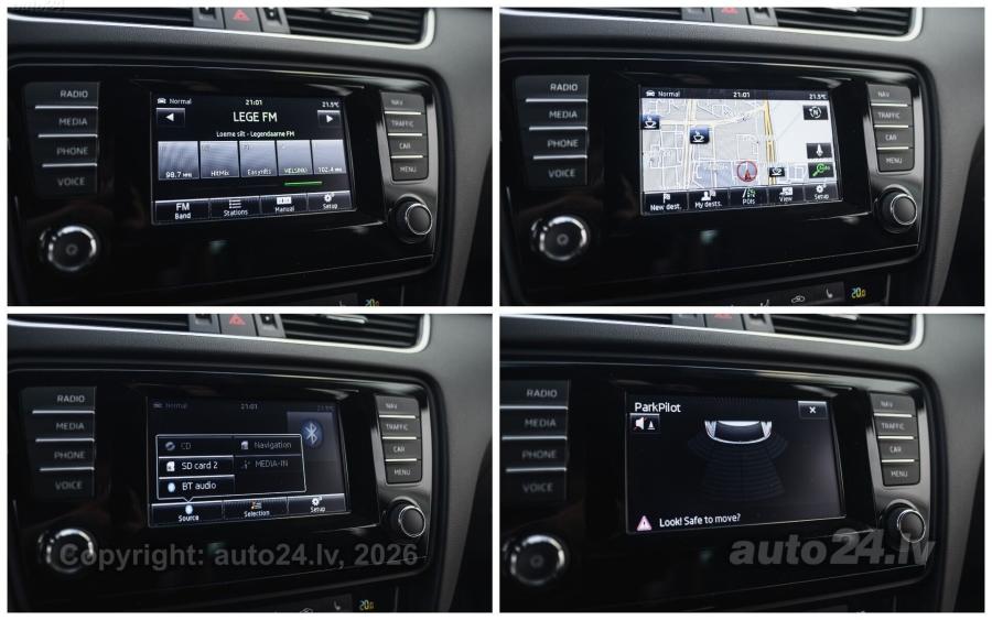 Balts Skoda Octavia 2014 Tallina, ar dzinēja tilpumu 2.00 L un nobraukumu 296 tūkst. km par 9499 €, foto 21 vietnē AUTOMOTO.COM.LV