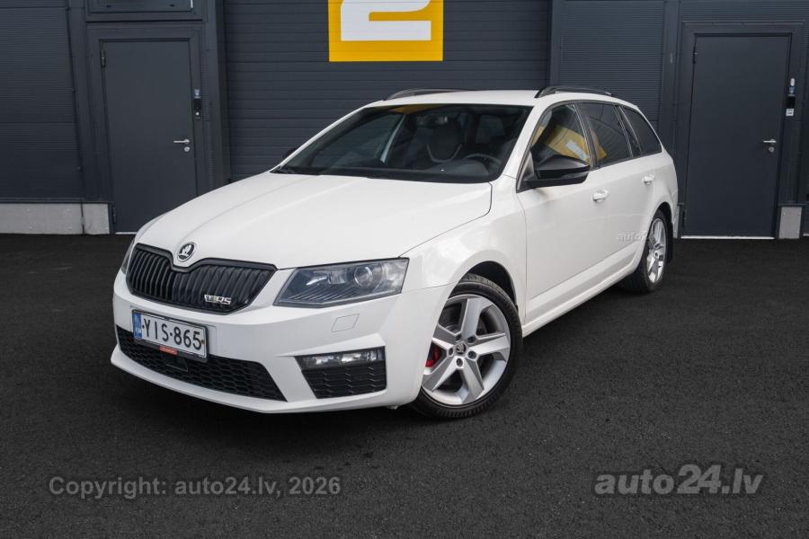 White Skoda Octavia 2014 in Tallinn, with an engine capacity of 2.00 L and mileage of 240 thousand km for 7999 €, photo 1 on AUTOMOTO.COM.LV