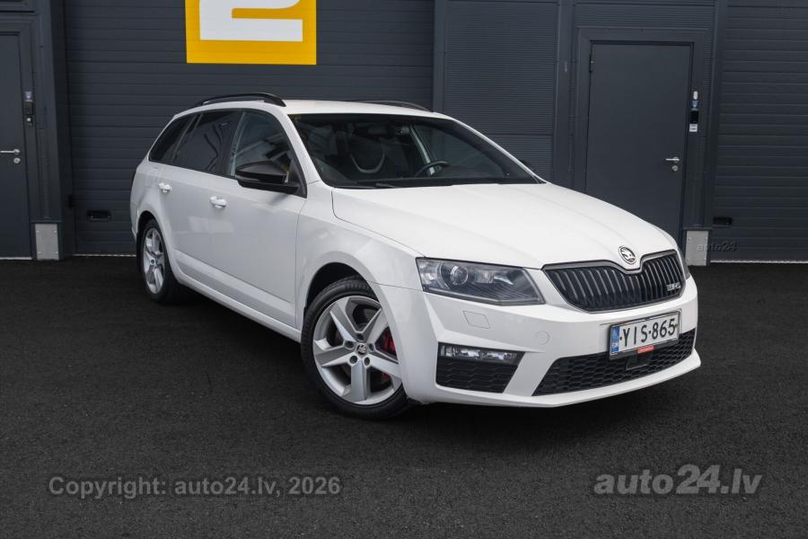 White Skoda Octavia 2014 in Tallinn, with an engine capacity of 2.00 L and mileage of 240 thousand km for 7999 €, photo 4 on AUTOMOTO.COM.LV