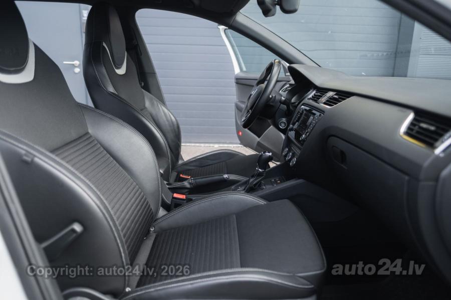White Skoda Octavia 2014 in Tallinn, with an engine capacity of 2.00 L and mileage of 240 thousand km for 7999 €, photo 8 on AUTOMOTO.COM.LV