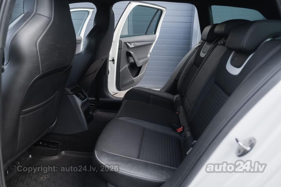 White Skoda Octavia 2014 in Tallinn, with an engine capacity of 2.00 L and mileage of 240 thousand km for 7999 €, photo 12 on AUTOMOTO.COM.LV