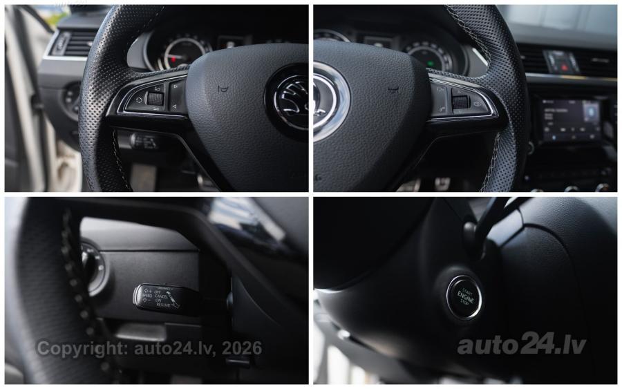 White Skoda Octavia 2014 in Tallinn, with an engine capacity of 2.00 L and mileage of 240 thousand km for 7999 €, photo 15 on AUTOMOTO.COM.LV