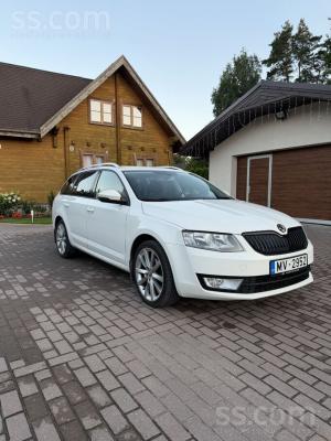 Balts Skoda Octavia 2014 Rīga, ar dzinēja tilpumu 2.00 L un nobraukumu 223 tūkst. km par 6500 €, foto  vietnē AUTOMOTO.COM.LV