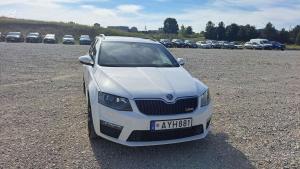 White Skoda Octavia 2014 in Vilnius, with an engine capacity of 1.97 L and mileage of 366 thousand km for 7000 €, photo 3 on AUTOMOTO.COM.LV