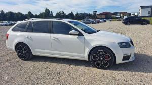 White Skoda Octavia 2014 in Vilnius, with an engine capacity of 1.97 L and mileage of 366 thousand km for 7000 €, photo 4 on AUTOMOTO.COM.LV