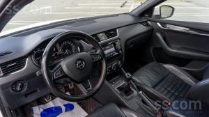 White Skoda Octavia 2014 in Riga, with an engine capacity of 2.00 L and mileage of 231 thousand km for 9190 €, photo 10 on AUTOMOTO.COM.LV