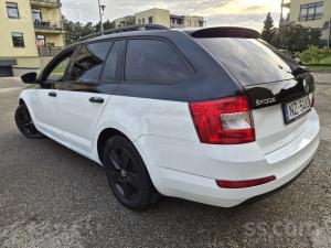 White Skoda Octavia 2014 in Riga, with an engine capacity of 1.60 L and mileage of 0 thousand km for 4950 €, photo 4 on AUTOMOTO.COM.LV