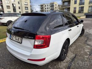 White Skoda Octavia 2014 in Riga, with an engine capacity of 1.60 L and mileage of 0 thousand km for 4950 €, photo 5 on AUTOMOTO.COM.LV