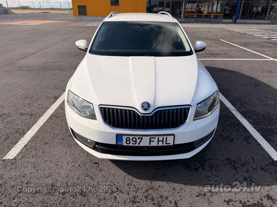 White Skoda Octavia 2014 in Tallinn, with an engine capacity of 1.60 L and mileage of 227 thousand km for 7000 €, photo 3 on AUTOMOTO.COM.LV