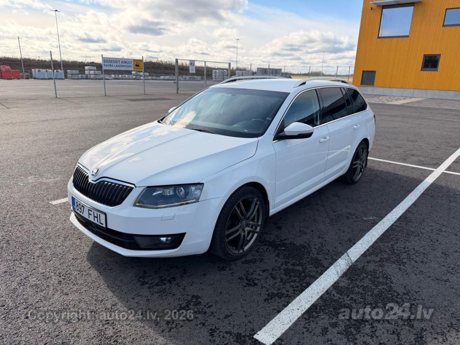 White Skoda Octavia 2014 in Tallinn, with an engine capacity of 1.60 L and mileage of 227 thousand km for 7000 €, photo 4 on AUTOMOTO.COM.LV