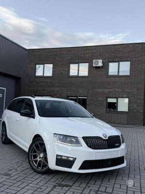 White Skoda Octavia 2014 in Kaisiadorys, with an engine capacity of 1.97 L and mileage of 303 thousand km for 7250 €, photo  on AUTOMOTO.COM.LV