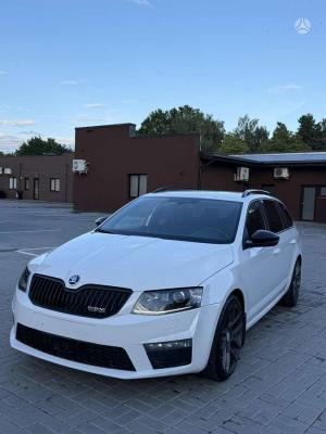 White Skoda Octavia 2014 in Kaisiadorys, with an engine capacity of 1.97 L and mileage of 303 thousand km for 7250 €, photo 6 on AUTOMOTO.COM.LV