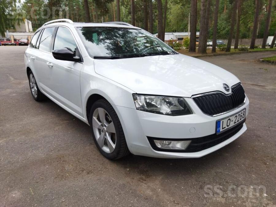 Белый Шкода Октавия 2014 в Рига, объемом двигателя 1.60 л и пробегом 243 тыс. км за 4900 €, фото 3 на AUTOMOTO.COM.LV