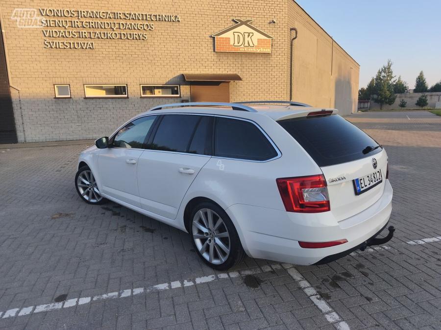 White Skoda Octavia 2014 in Jurbarkas, with an engine capacity of 2.00 L and mileage of 250 thousand km for 5800 €, photo 5 on AUTOMOTO.COM.LV