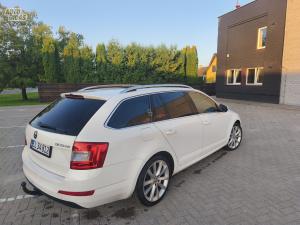 White Skoda Octavia 2014 in Jurbarkas, with an engine capacity of 2.00 L and mileage of 250 thousand km for 5800 €, photo 6 on AUTOMOTO.COM.LV