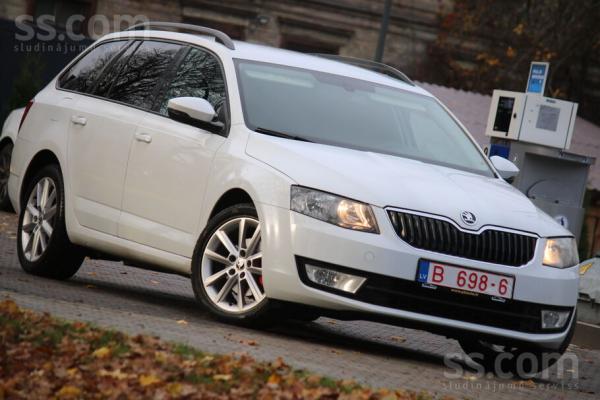 White Skoda Octavia 2015 in Riga, with an engine capacity of 1.40 L and mileage of 0 thousand km for 5790 €, photo 3 on AUTOMOTO.COM.LV