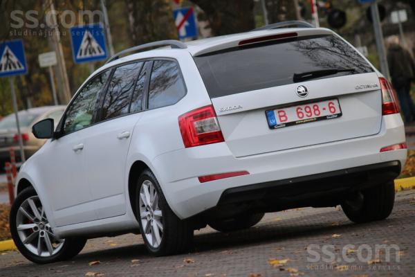 White Skoda Octavia 2015 in Riga, with an engine capacity of 1.40 L and mileage of 0 thousand km for 5790 €, photo 4 on AUTOMOTO.COM.LV