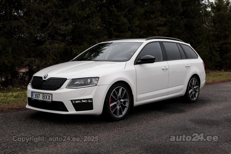 White Skoda Octavia 2015 in Tallinn, with an engine capacity of 2.00 L and mileage of 236 thousand km for 11500 €, photo 1 on AUTOMOTO.COM.LV