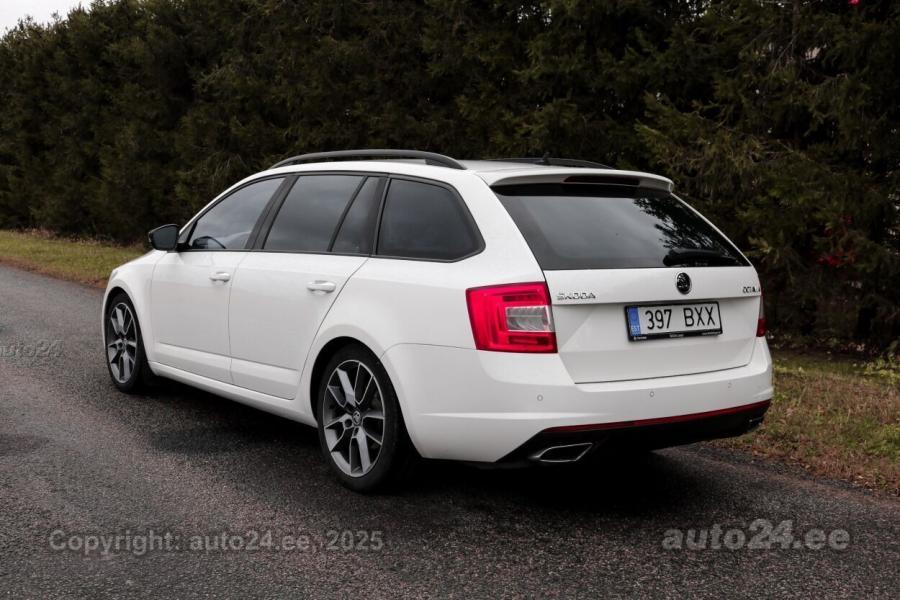 White Skoda Octavia 2015 in Tallinn, with an engine capacity of 2.00 L and mileage of 236 thousand km for 11500 €, photo 3 on AUTOMOTO.COM.LV