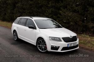 White Skoda Octavia 2015 in Tallinn, with an engine capacity of 2.00 L and mileage of 236 thousand km for 11500 €, photo 6 on AUTOMOTO.COM.LV