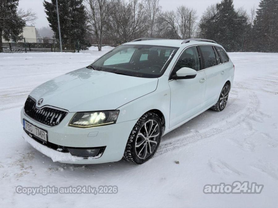 White Skoda Octavia 2015 in Tallinn, with an engine capacity of 2.00 L and mileage of 348 thousand km for 4000 €, photo 1 on AUTOMOTO.COM.LV