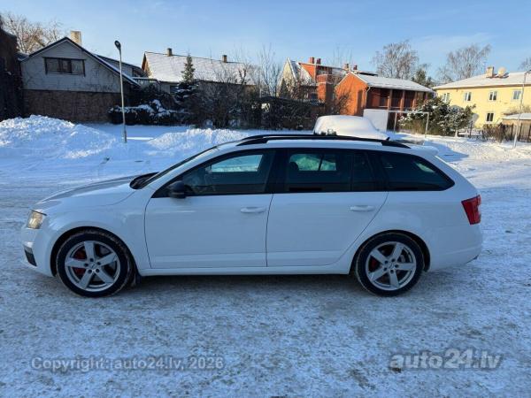 White Skoda Octavia 2015 in Tartu, with an engine capacity of 2.00 L and mileage of 327 thousand km for 8900 €, photo 4 on AUTOMOTO.COM.LV