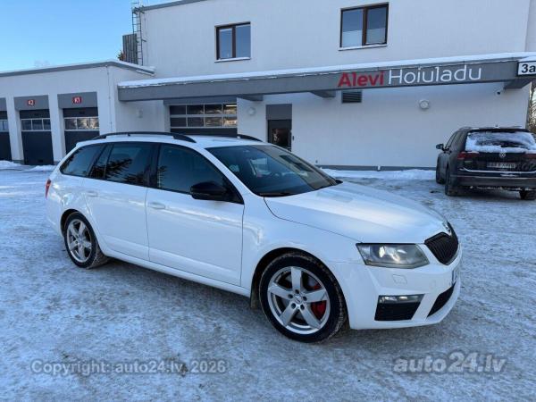 White Skoda Octavia 2015 in Tartu, with an engine capacity of 2.00 L and mileage of 327 thousand km for 8900 €, photo 5 on AUTOMOTO.COM.LV