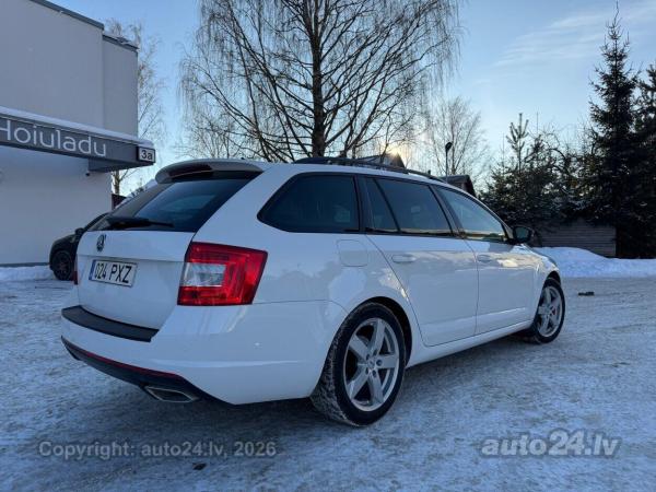 White Skoda Octavia 2015 in Tartu, with an engine capacity of 2.00 L and mileage of 327 thousand km for 8900 €, photo 9 on AUTOMOTO.COM.LV