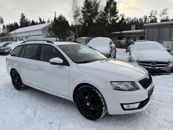White Skoda Octavia 2015 in Ukmerge, with an engine capacity of 1.20 L and mileage of 190 thousand km for 4950 €, photo 1 on AUTOMOTO.COM.LV