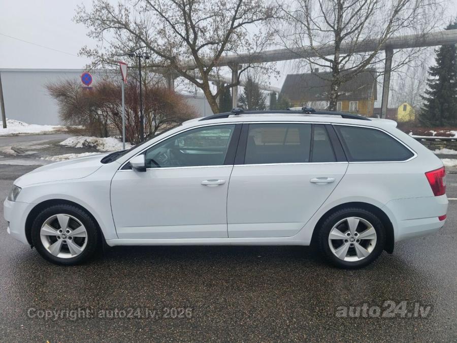 White Skoda Octavia 2015 in Paide, with an engine capacity of 1.40 L and mileage of 172 thousand km for 7999 €, photo 3 on AUTOMOTO.COM.LV