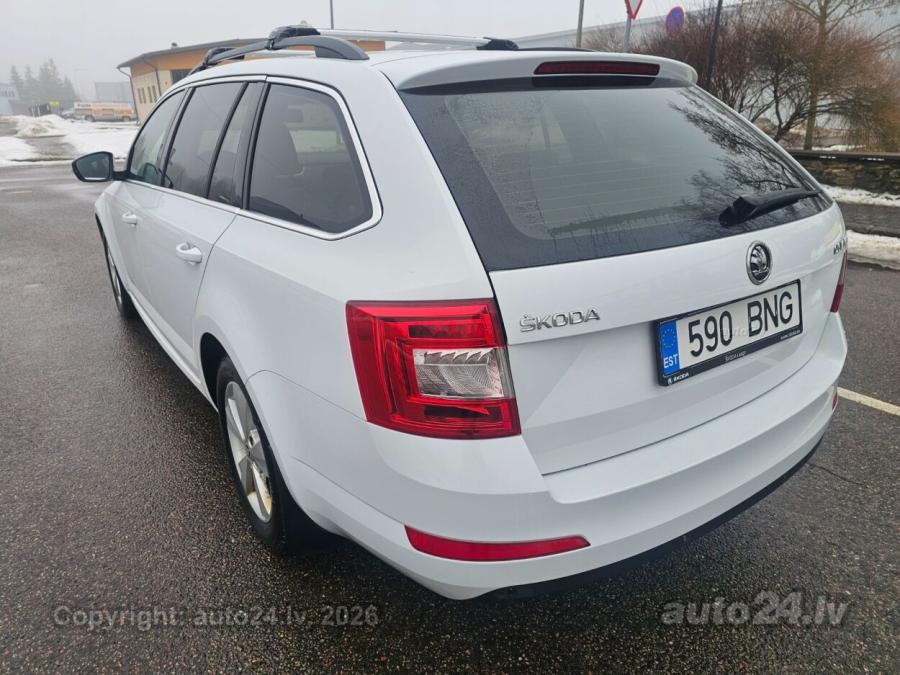 White Skoda Octavia 2015 in Paide, with an engine capacity of 1.40 L and mileage of 172 thousand km for 7999 €, photo 6 on AUTOMOTO.COM.LV