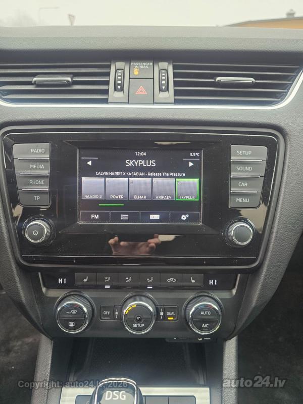 White Skoda Octavia 2015 in Paide, with an engine capacity of 1.40 L and mileage of 172 thousand km for 7999 €, photo 11 on AUTOMOTO.COM.LV