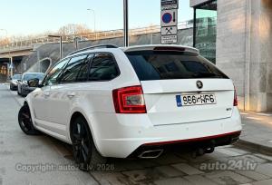 White Skoda Octavia 2015 in Tallinn, with an engine capacity of 2.00 L and mileage of 287 thousand km for 9990 €, photo 7 on AUTOMOTO.COM.LV